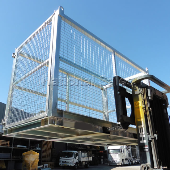 Oversized Crane Cage 2000 Kg WLL | Brick Cages | Brick cage