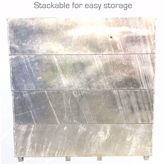 Double IBC Bund : 1000L Bunded Drum : 2 Drum Galvanised Bund : Steel ...