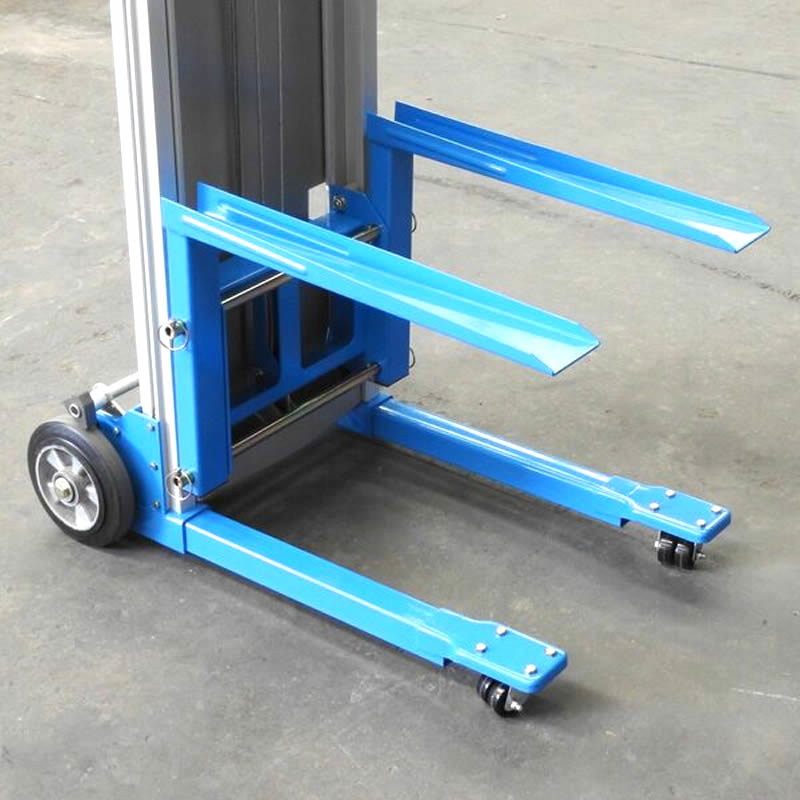 Narrow Leg Lifter Aluminium Hand Stacker Winch | Brick Cages | Brick cage