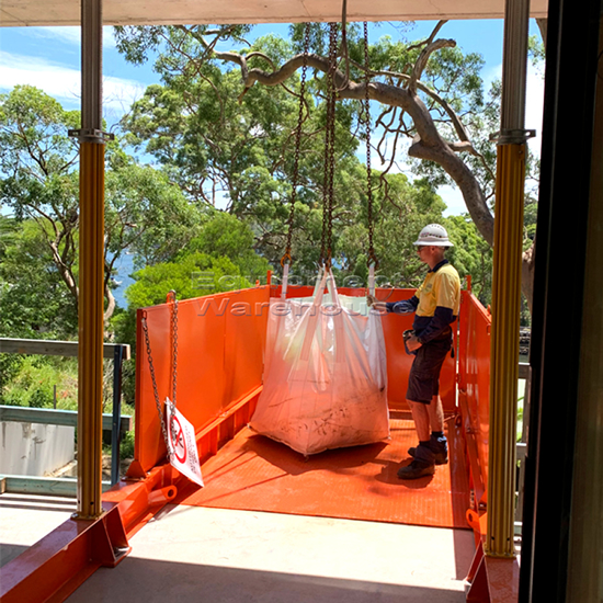 Crane Loading Deck 3000 Kg SWL | Crane Deck in Australia | Brick Cages ...