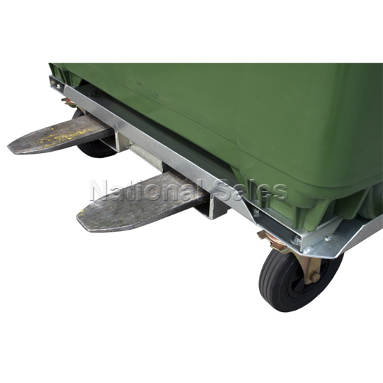 Steel Rotator Base for 660 Litre Wheelie Bin Lifter | Brick Cages ...